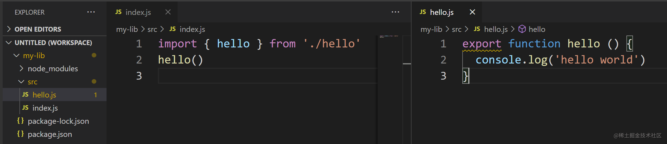 rollup从入门到打包一个按需加载的组件库 - 掘金