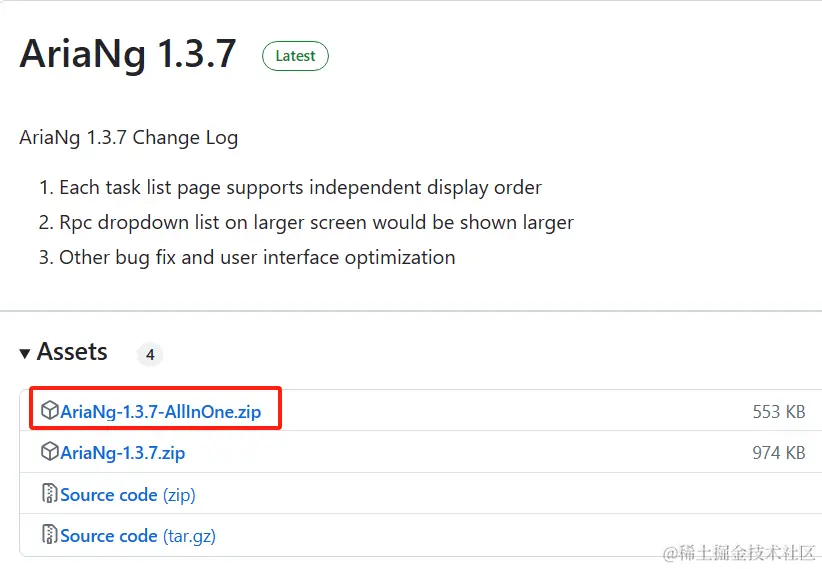 Aria2配合AriaNG图形界面操作更方便介绍 在上篇文章中(https://juejin.cn/post/73576 - 掘金