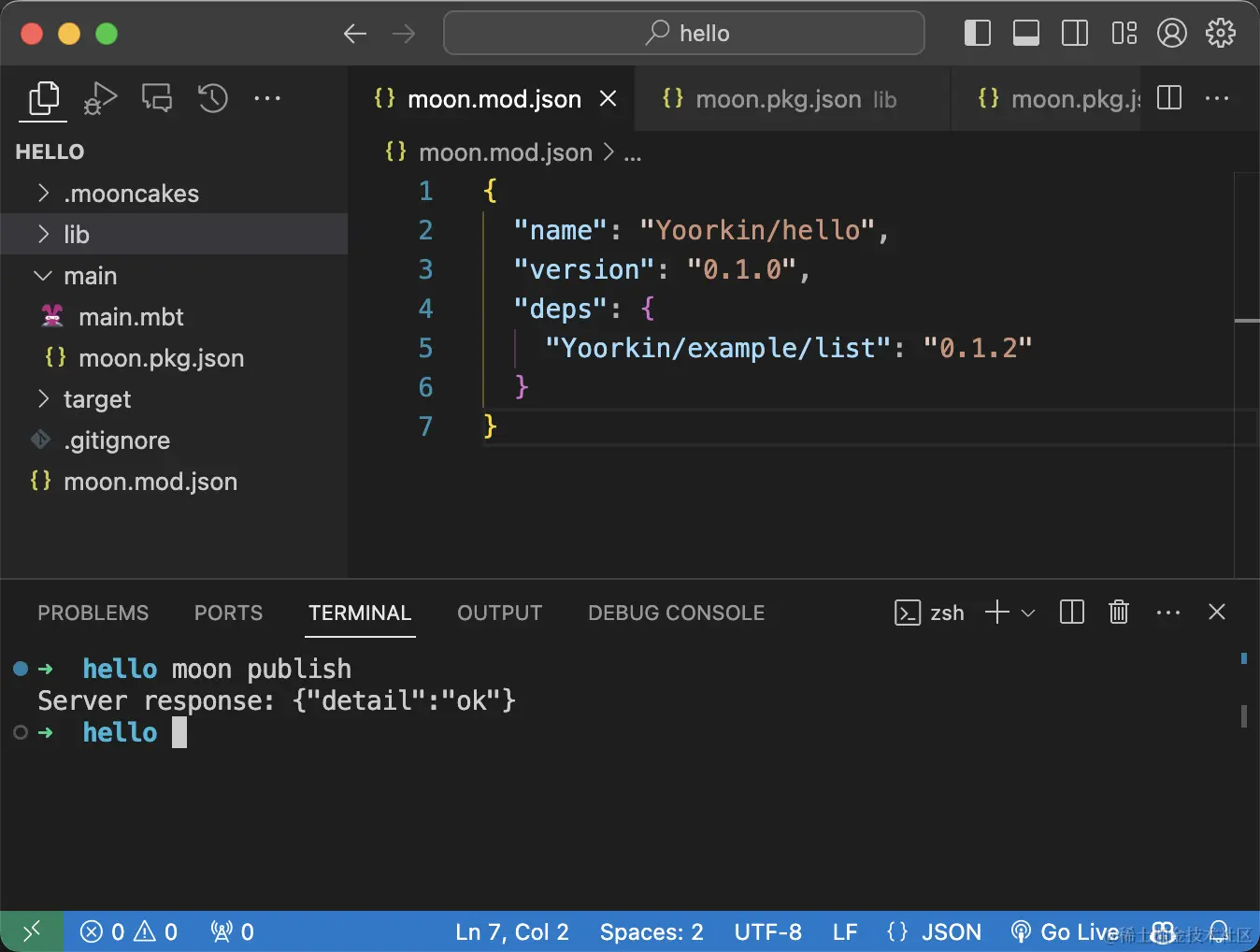 【新功能上线】mooncakes.io：新一代MoonBit包管理平台来啦！！今天，我们很高兴地宣布：mooncakes - 掘金