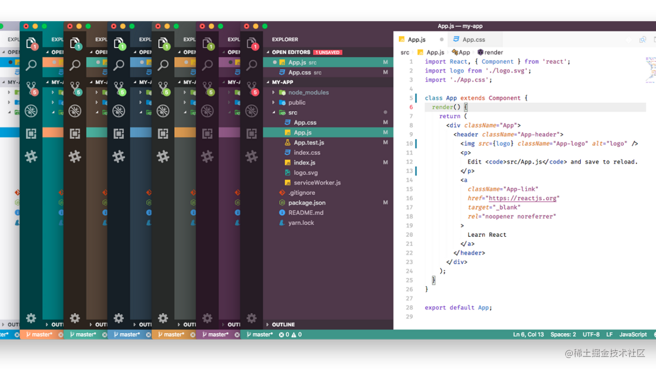 VScode 主题和打字特效配置，让你的VScode活“🔥”起来 - 掘金