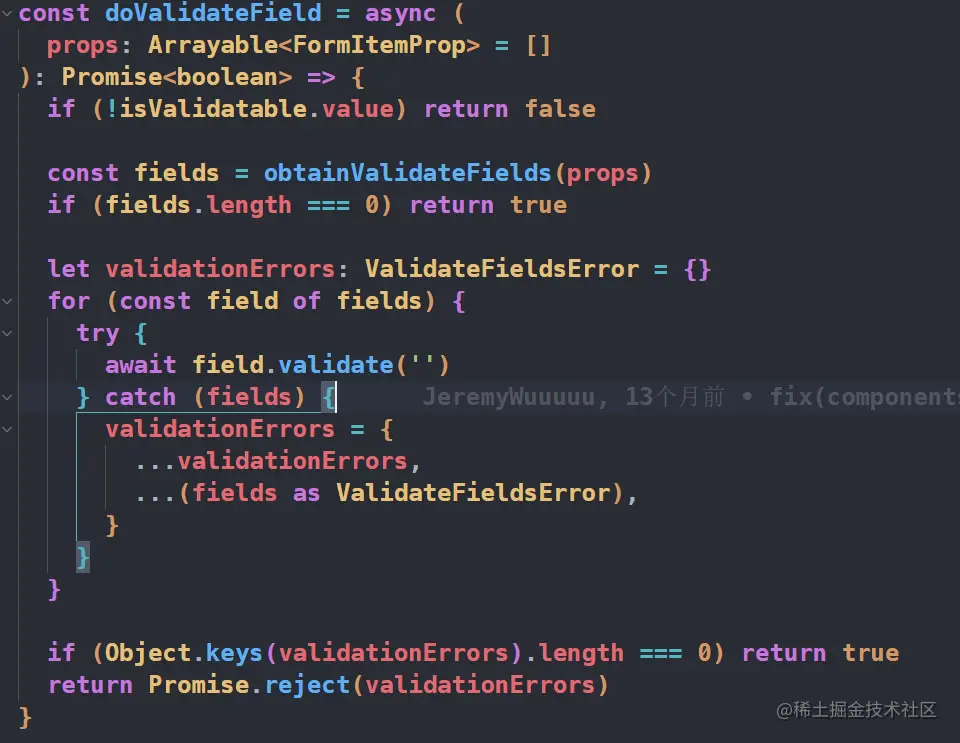 来看看 Element Ui 中 Form 表单 的验证 前言 首先来看，form 在 Element Ui 中的用法， 掘金