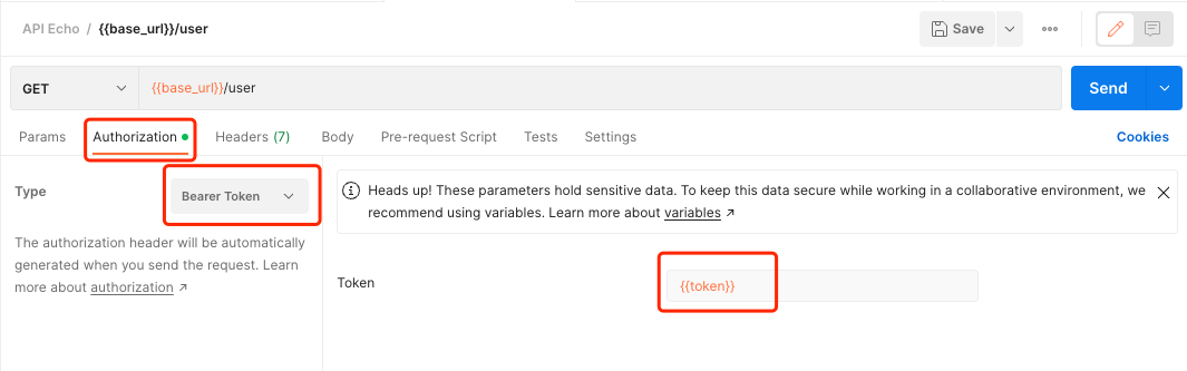 如何在 Postman 中添加认证 token？