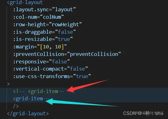 Vue Grid Layout -️ 适用Vue.js的栅格布局系统（保姆级使用教程）在具有拖拽组成页面、组件动态调整大 - 掘金