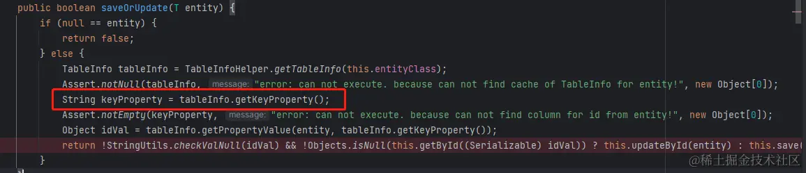 MyBatisPlus 使用 saveOrUpdate()的正确姿势使用MyBatisPlus的时候，有这样的一个需求， - 掘金