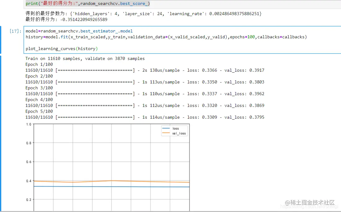 tensorflow2.0回归模型---如何用好keras对sklearn的api之前写过如何用tf.keras搭建模型 - 掘金