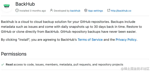 BackHub by Rewind：每日自动备份GitHub的工具介绍任何使用GitHub进行关键应用的公司都需要一个能 - 掘金