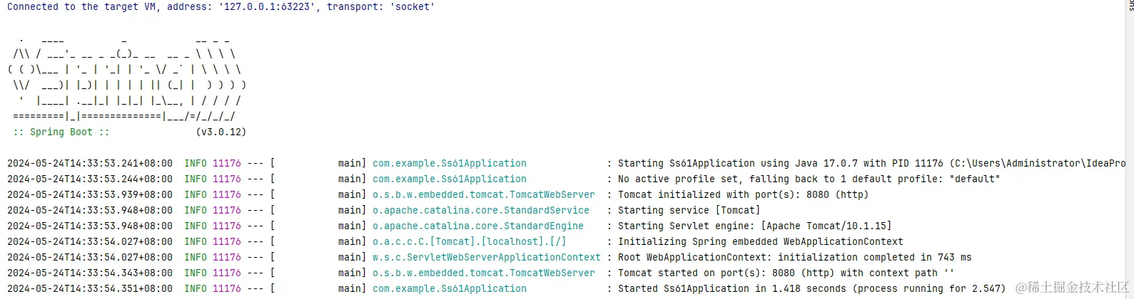SpringSecurity6从入门到实战之SpringSecurity快速入门SpringSecurity6从入门到实 - 掘金