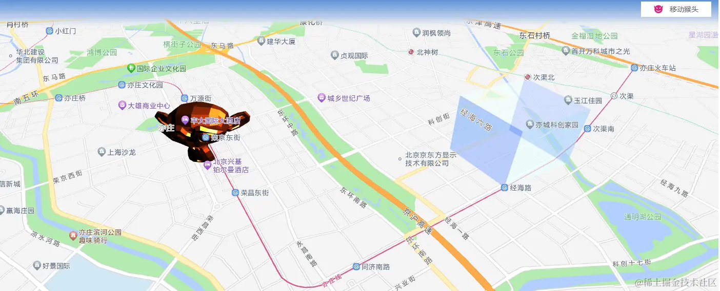 在高德地图上使用threejs，tweenjs，引入外部模型，实现动画效果在高德地图上使用threejs，引入外部模型， - 掘金