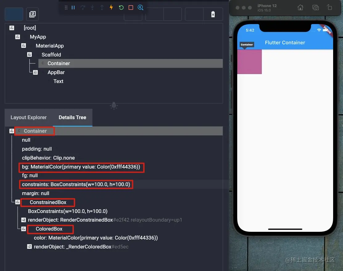 Flutter - 不听话的 Container为什么 Container 设置宽高又无效了？Column 为什么又溢出 - 掘金