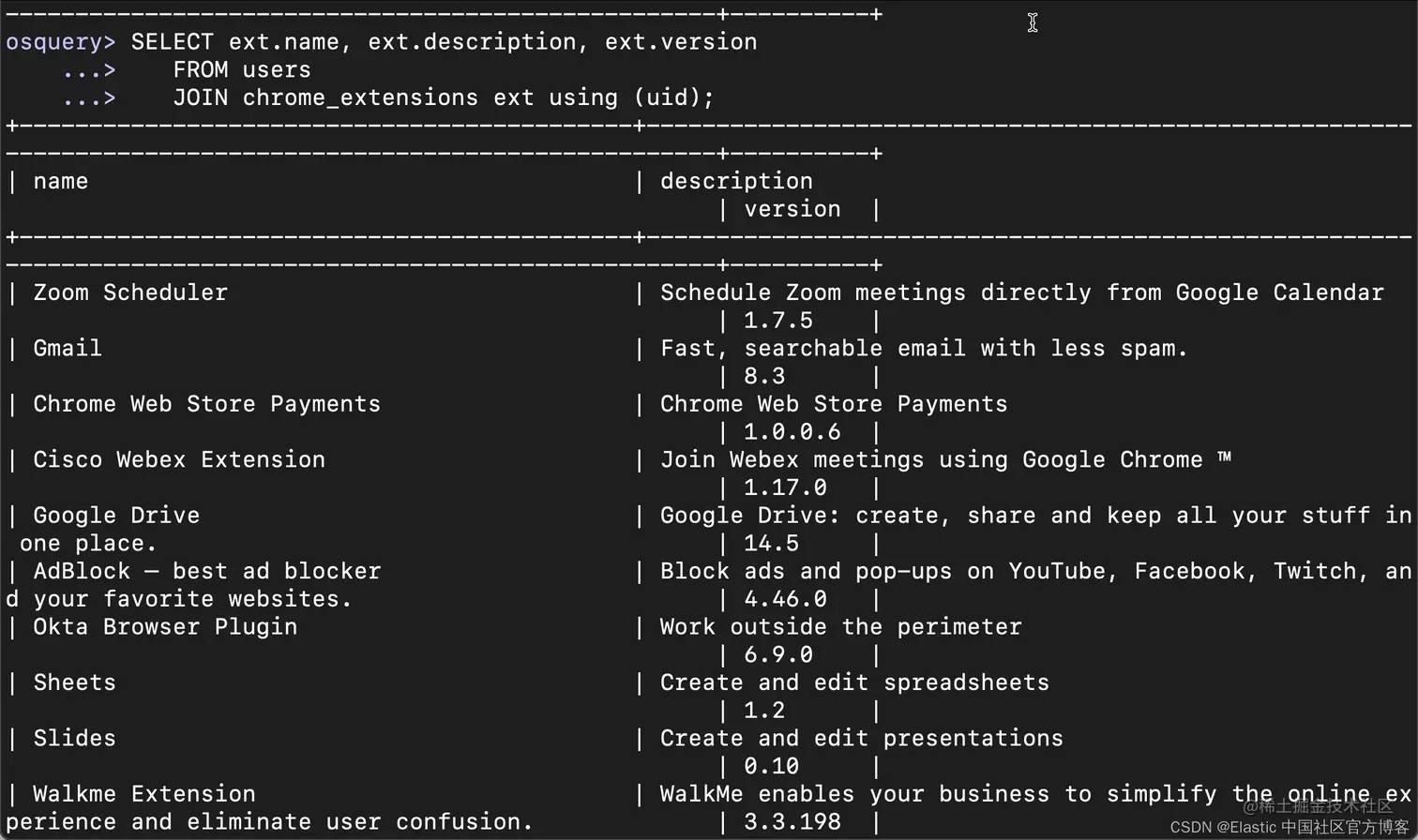 Security：osquery 介绍osquery 是适用于 Windows、OS X (macOS) 和 Linux - 掘金