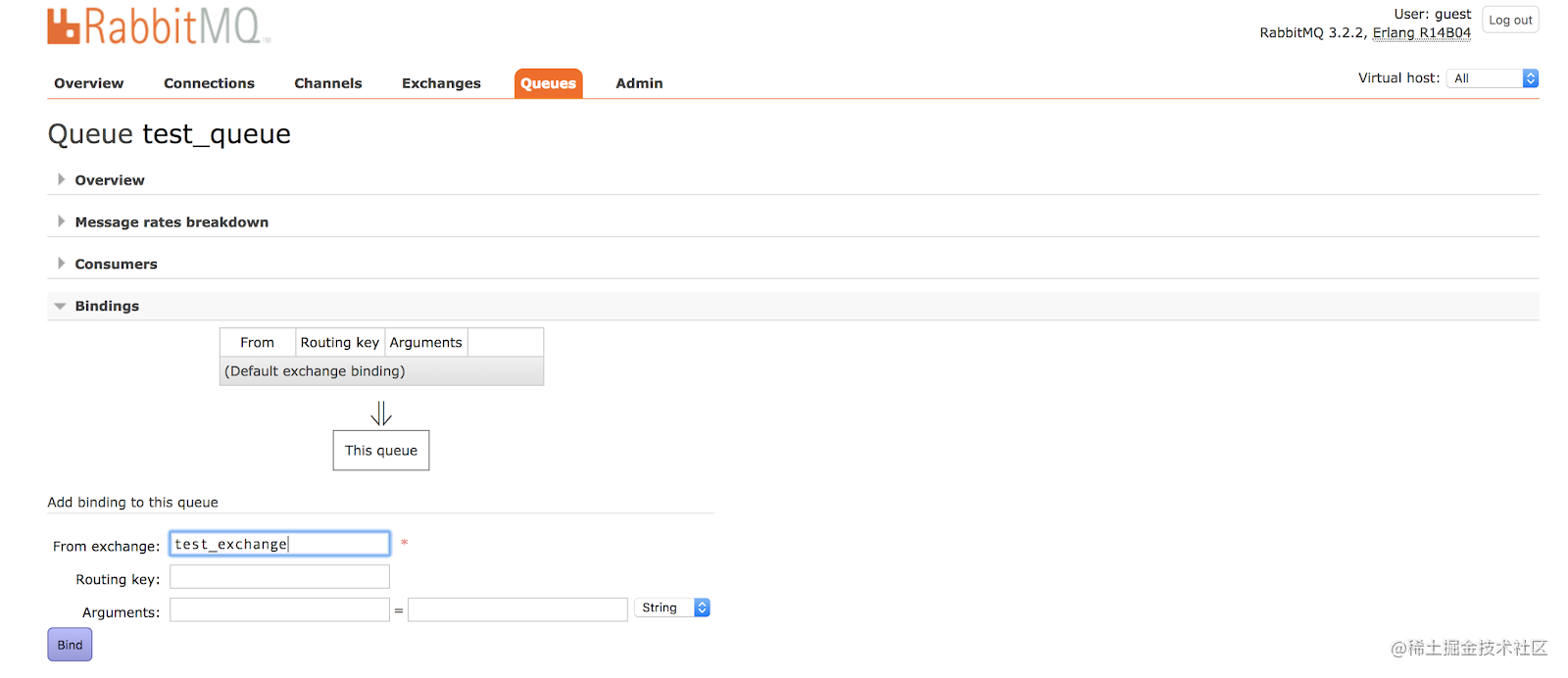 RabbitMQ Federation（联邦） 插件使用 - 掘金
