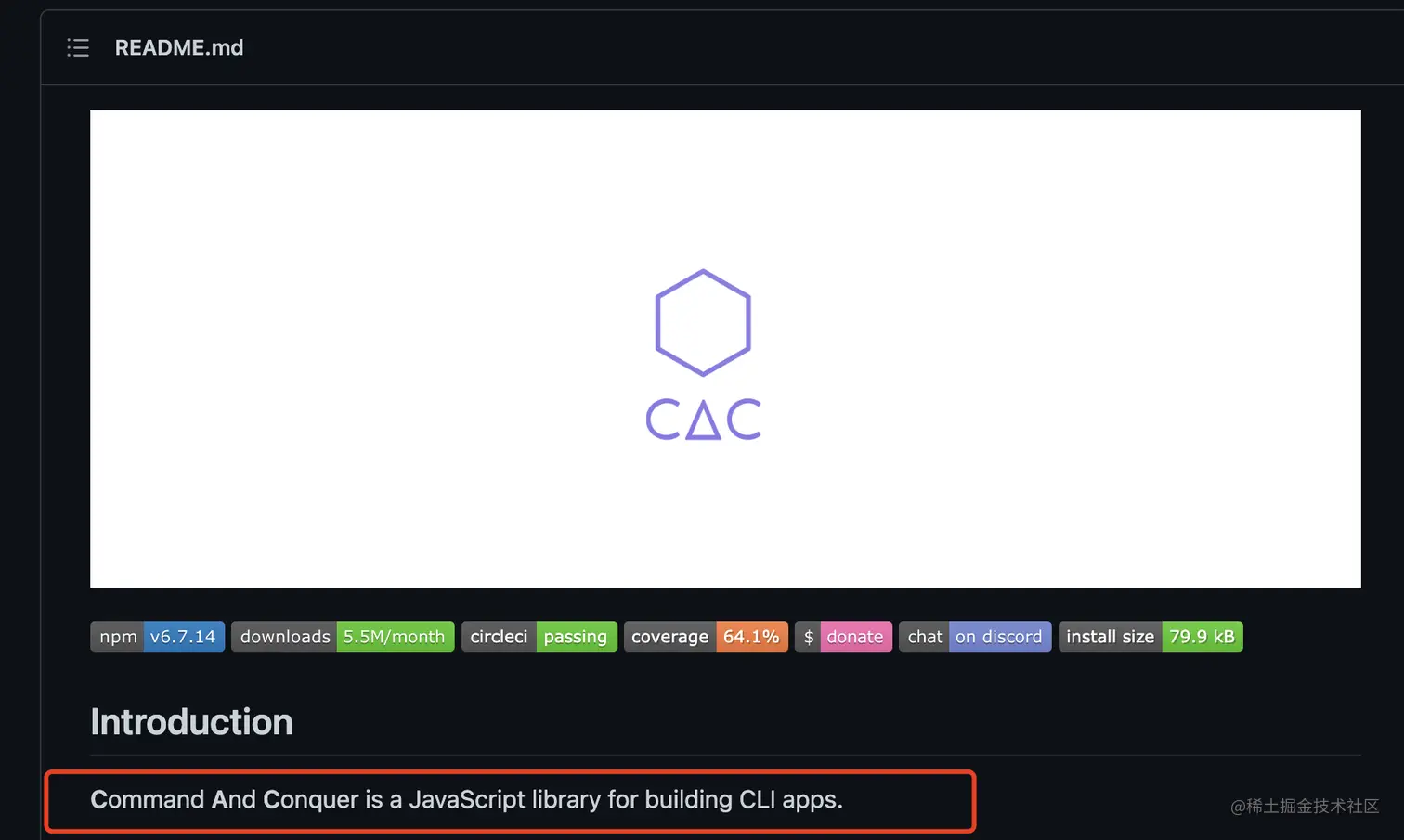 手把手学习Vite都在用的CAC源码,从调试到原理!我正在参加「掘金·启航计划」 相识 CAC 那是一个阳光明媚的上午 - 掘金