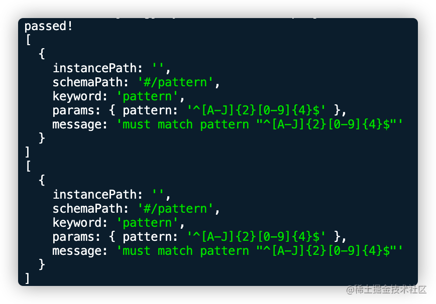  JSON Schema JSON 
