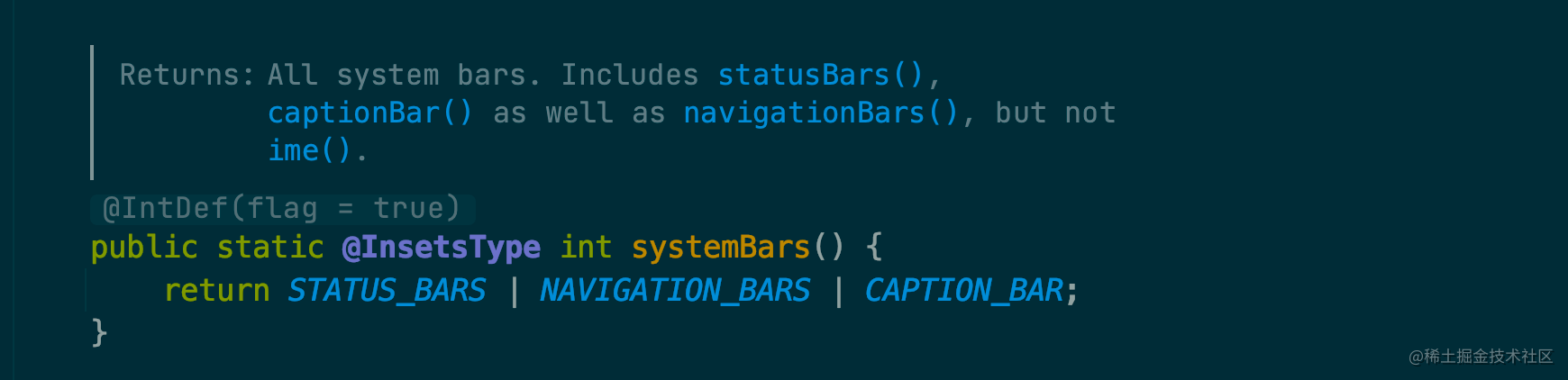 Android Detail：Window 篇—— WindowInsets 与 fitsSystemWindow - 掘金