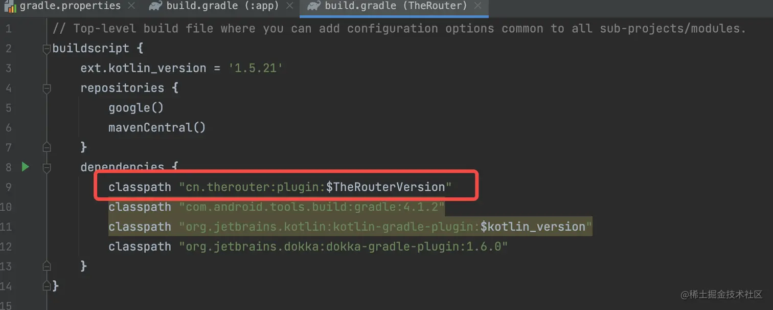从零接入TheRouterTheRouter是货拉拉开源的路由框架，针对Android平台实现组件化、跨模块调用、动态化 - 掘金