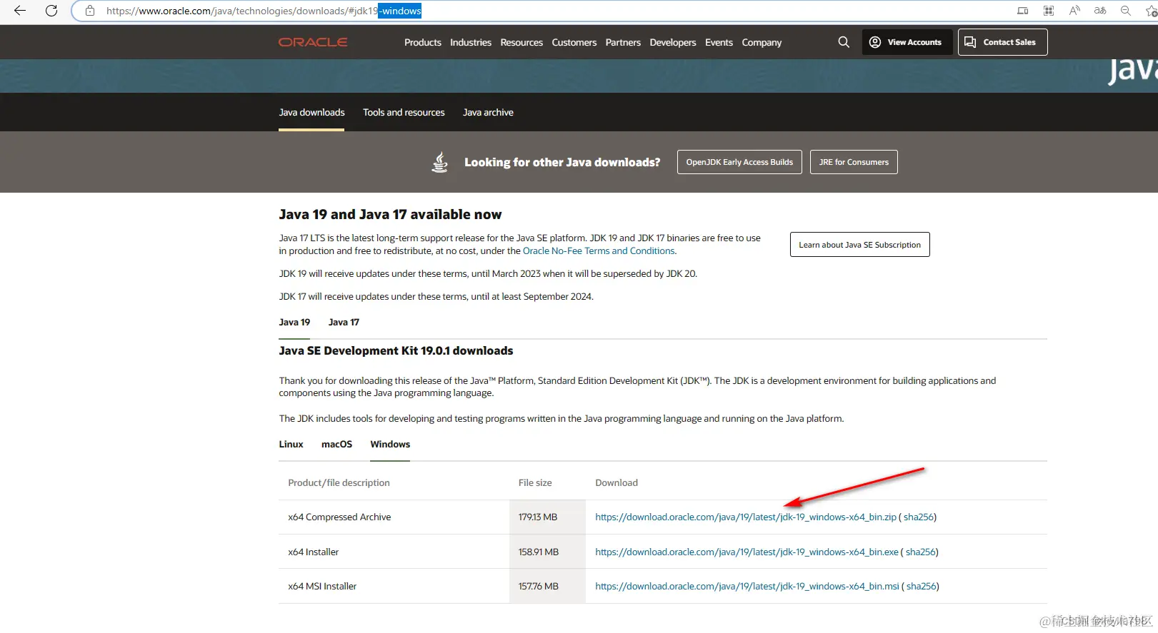 JDK17的下载安装与配置(详细教程)1.搜索JDK的官方网址 https://www.oracle.com/java/ - 掘金