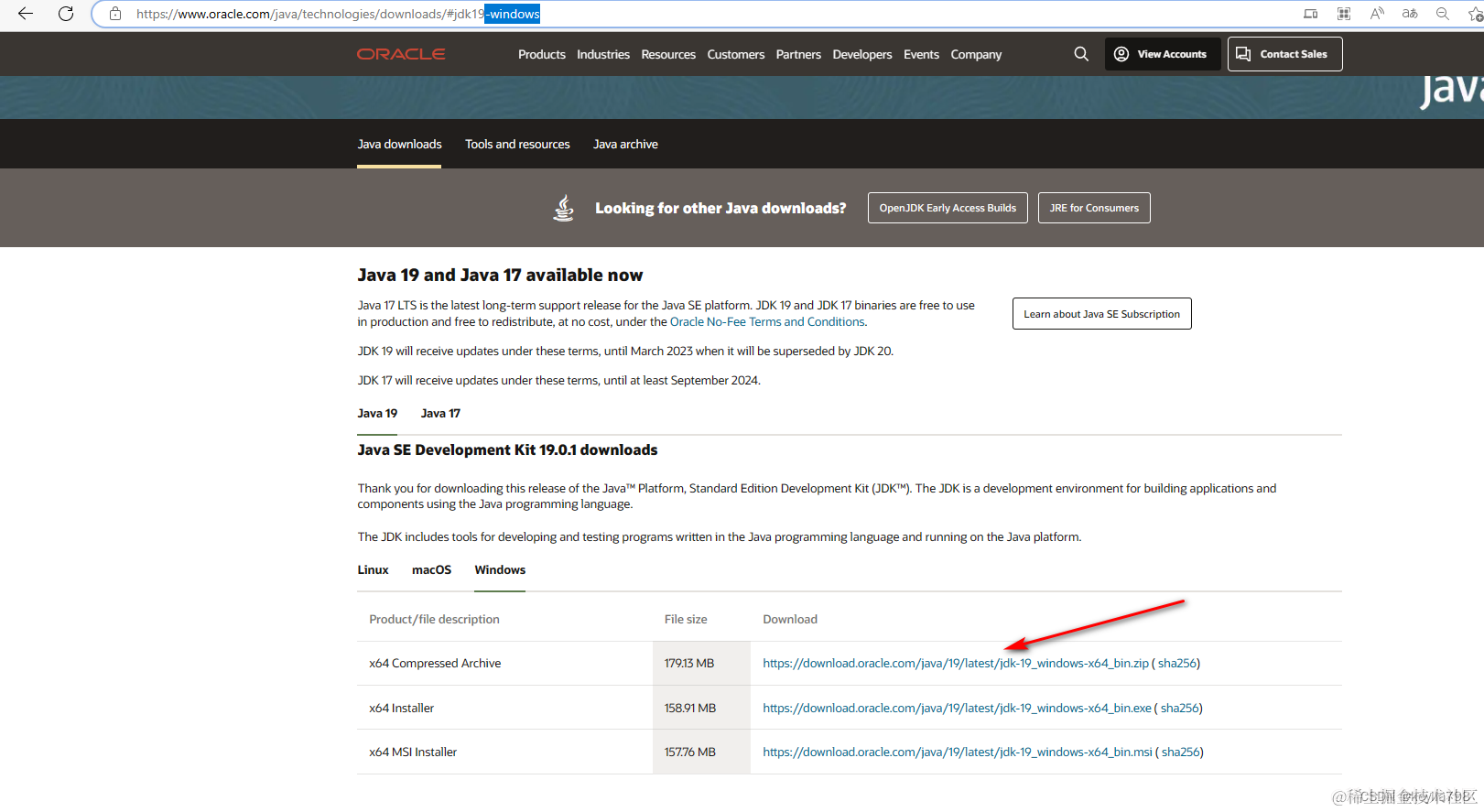 JDK17的下载安装与配置(详细教程)1.搜索JDK的官方网址 https://www.oracle.com/java/ - 掘金