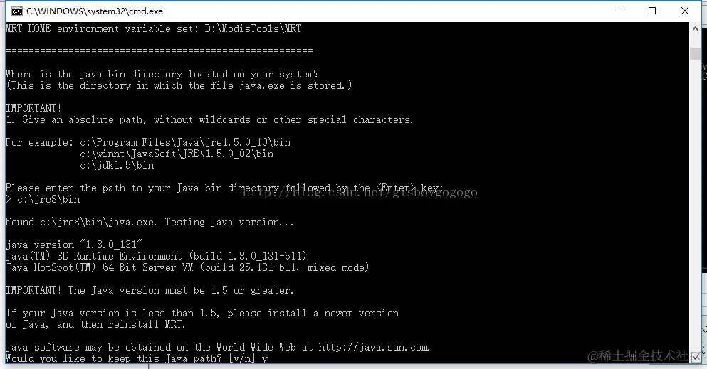 MRT(MODIS Reprojection Tool) 下载及安装教程大家下载MODIS数据的时候，大多是hdf的格式 - 掘金