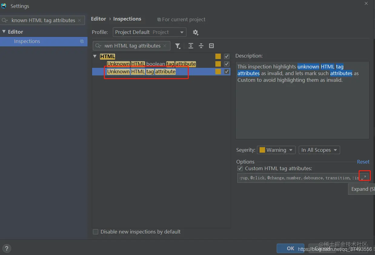 解决webstorm中vue语法没有提示1、安装vuejs插件 首先看看webstrom内置的vue插件打上勾没有这 掘金 4232