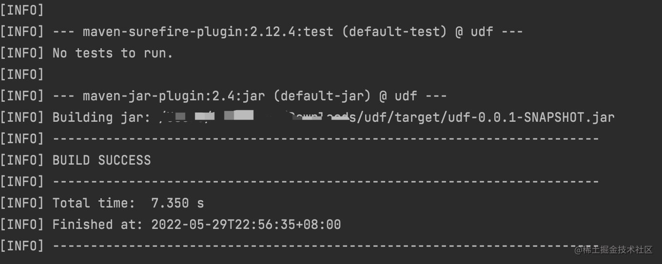 Flink SQL 使用自定义 UDF 函数 - 掘金