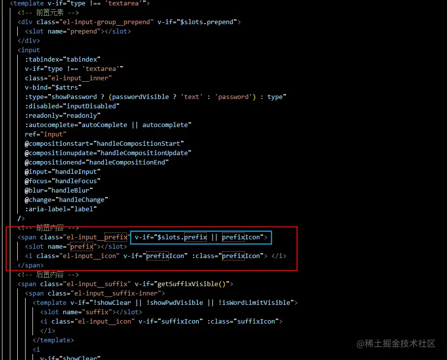 结合element Ui源码，一次性理解vue插槽slot在使用组件库的插槽时，你是否疑惑它是怎样工作的，为什么按照组件 掘金 9639