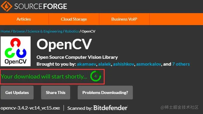 windows下OpenCV的安装配置部署详细教程OpenCV全称Open Source Computer Vision - 掘金