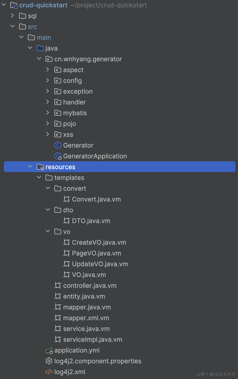 MybatisPlus-Generator自定义模版生成CRUD、DTO、VO、Convert等 - wnhyang - 博客园