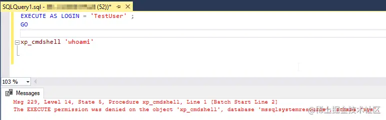 SQL服务器中的xp_cmdshell和sp_xp_cmdshell_proxy_account存储过程本文介绍了SQL - 掘金