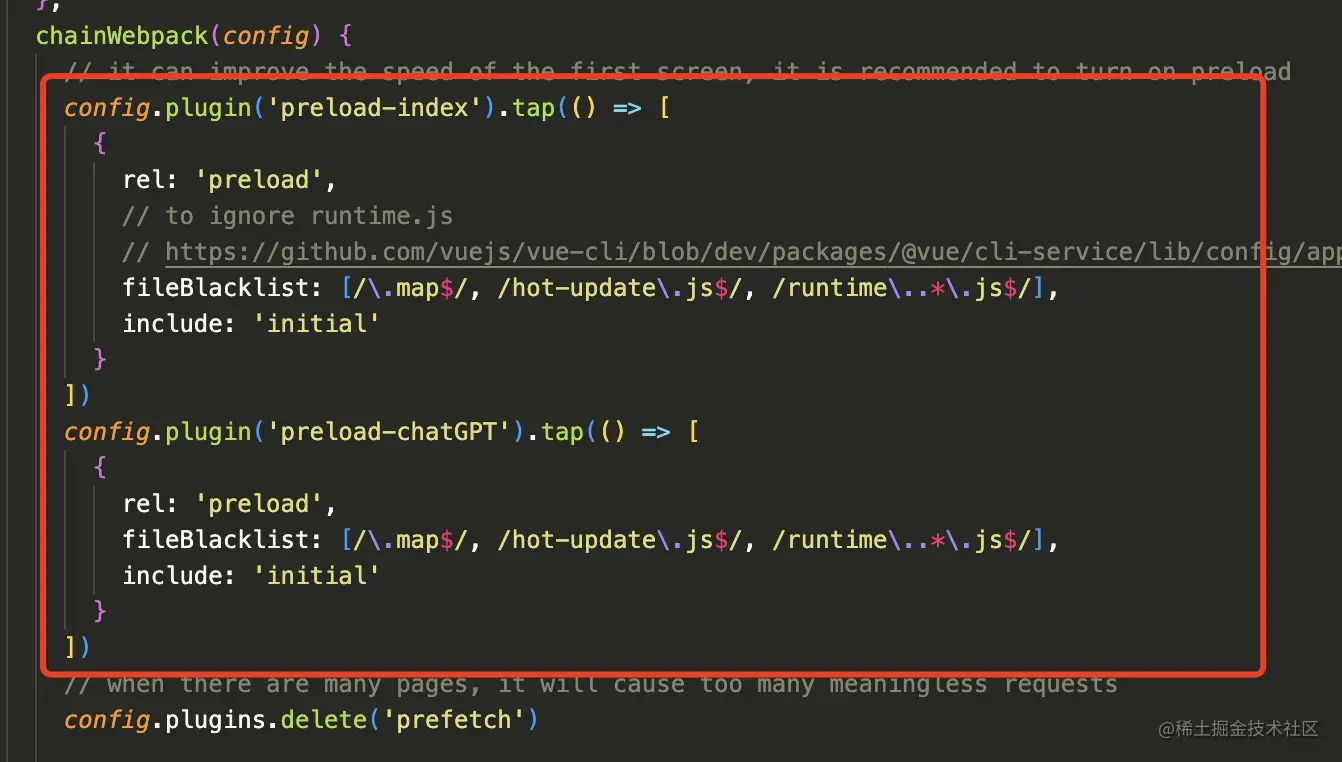 vue 多入口配置话不多说直接上代码 新建一个html文件 将你需要拆分出来的入口独立出来 里面的文件都建议独立配置（以 - 掘金