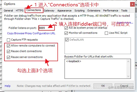 Fiddler抓取https失败443-CONNECT连接解决方法使用模拟器时利用Fiddler进行抓包，之前http请 - 掘金