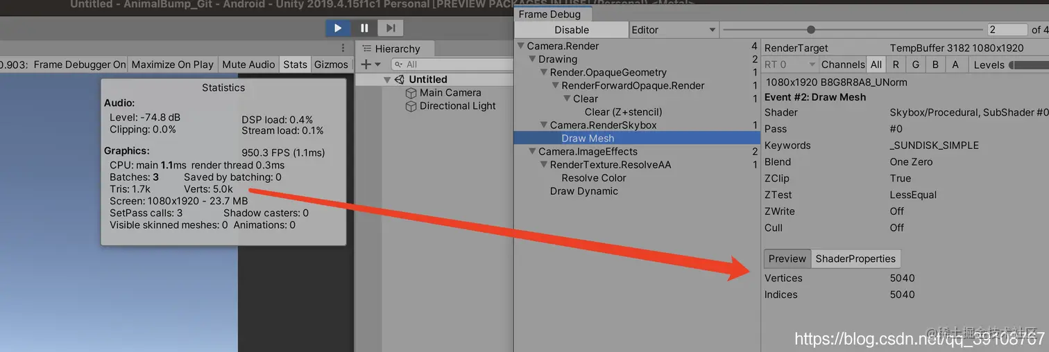 【UnityEditor】查看模型Mesh面数/顶点数 去掉GUI字体的三角面数，统计到的数据与Unity面板显示一致。 - 掘金