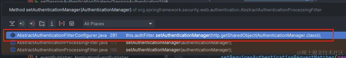 Spring Security初始化过程以及AuthenticationManager详解以及如何自定义认证方式 (1) - 掘金