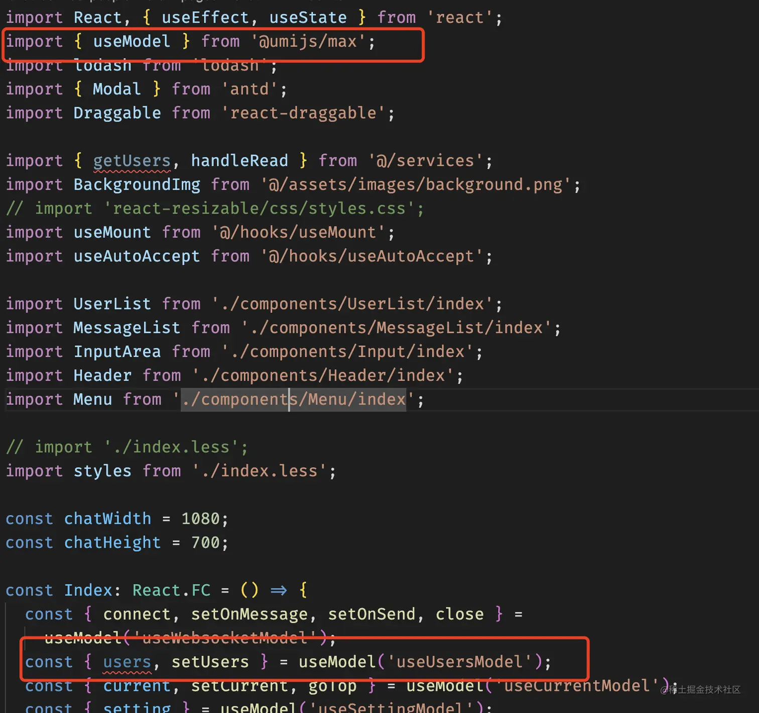 umi3升级Umi Max 的useModel问题最近有个老项目，发现是umi3开发的，去翻了下umi的官网，发现现在官 - 掘金