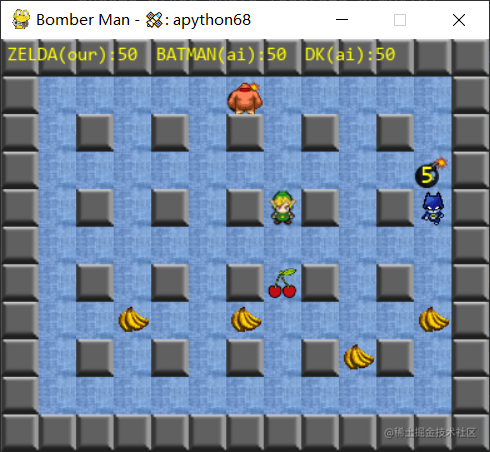 Python game development, Pygame module, Python to achieve the bomber small game - Moment For ...