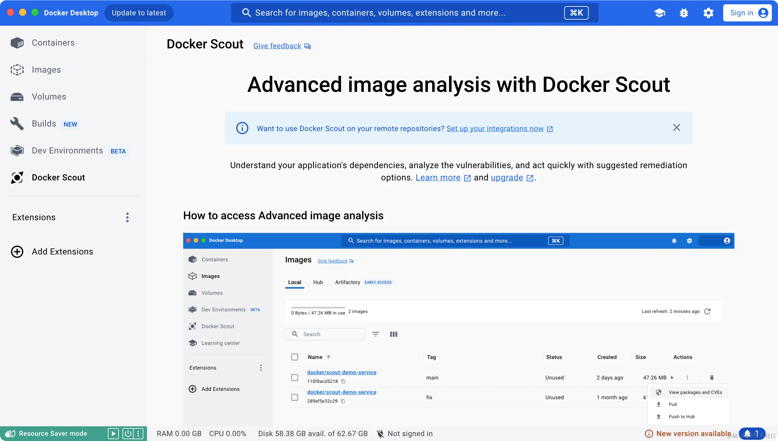fastgpt本地部署Docker工具包安装 docker 如果是mac pro需要重装系统到12+ 通过官网下载客户端 - 掘金