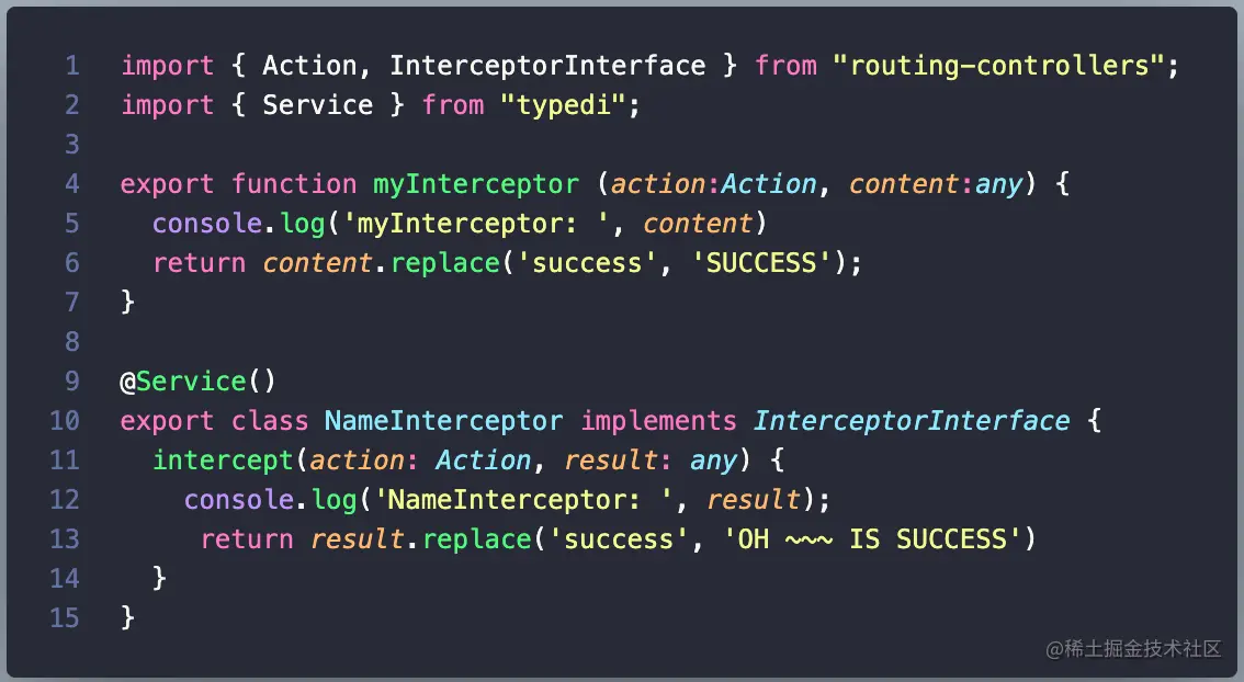 TypeDI、routing-controllers打造类Spring框架前言 TypeDI是一个TypeScript和 - 掘金