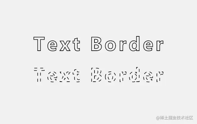 svg文字边框效果不太理解 css属性 stroke-dasharray，stroke-dashoffset 的，可参考 - 掘金
