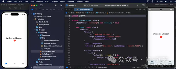 如何用 swiftUI 开发安卓应用？这里每天分享一个 iOS 的新知识，快来关注我吧 前言 现在跨平台的语言/框架非常 - 掘金