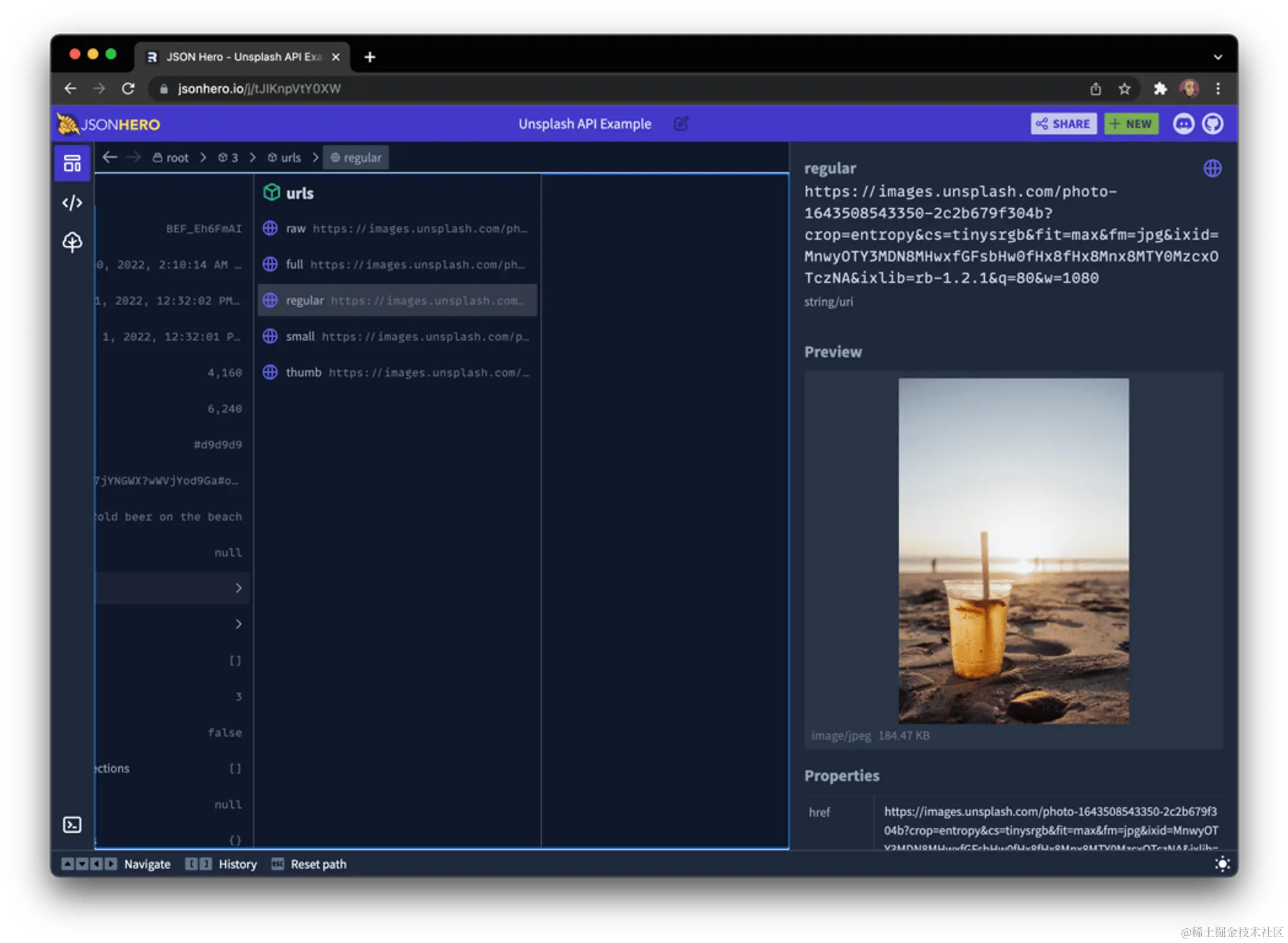 8K star！功能强大的开源JSON可视神器今天我们再推荐一款可视化的JSON调试工具，功能强大且开源免费，让你您快速 - 掘金