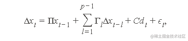 R language vector error correction model (VECMs) analyzes the relationship between long-term ...