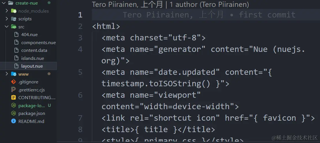 卷不动，真滴卷不动，前端再出新轮子 nue.jsNueJS 目前在GitHub上已经有4k多的star了，可谓是吸星之迅 - 掘金