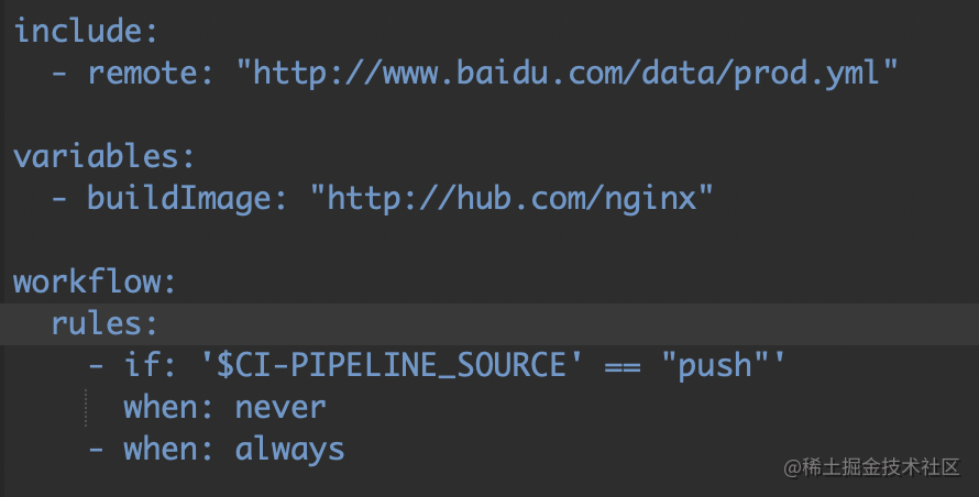 Gitlab CICD自动构建- .gitlab-ci.yml详细配置解读 - 掘金