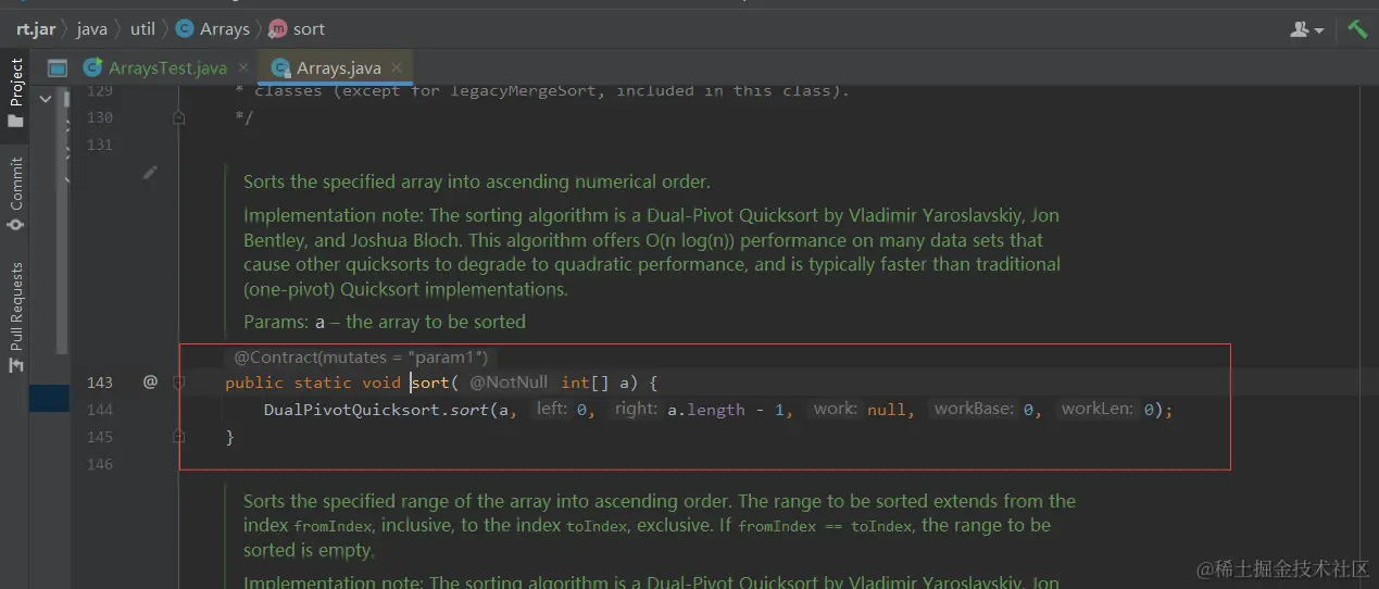 数组操作必备：Arrays类的实用方法和技巧今天我要给大家分享一些自己日常学习到的一些知识点，并以文字的形式跟大家一起交 - 掘金