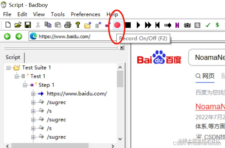 JMeter笔记5 |Badboy使用和录制1 前言 在说JMeter录制前，先了解学习Badboy录制； Badboy - 掘金
