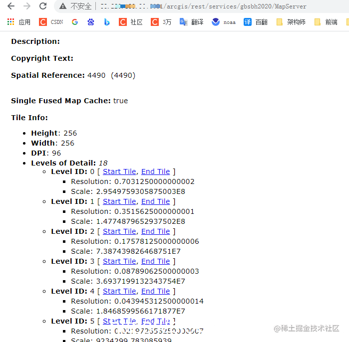 Arcgis for JS 3 uses the 4490 coordinate system to load the map of ...