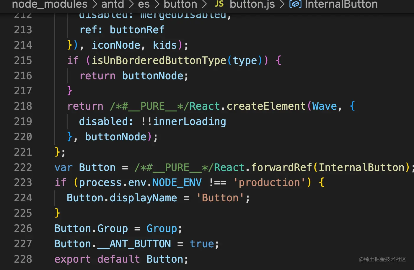 为什么说 90% 的前端不会调试 Ant Design 源码？写 react 项目的小伙伴应该都用过 antd 组件库， - 掘金