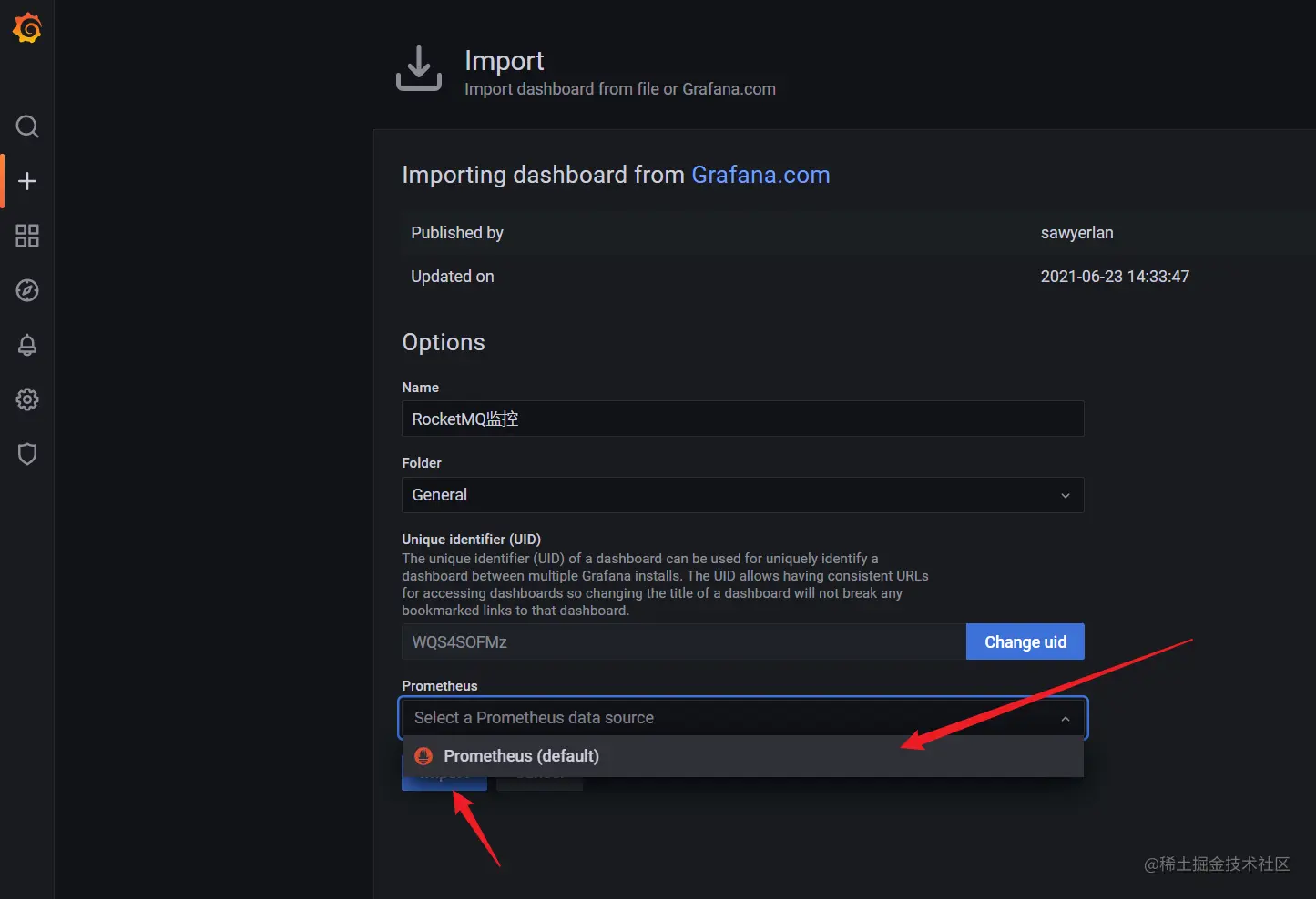 使用Prometheus监控RocketMQ本文基于官方提供的RocketMQ Exporter来监控RocketMQ集 - 掘金