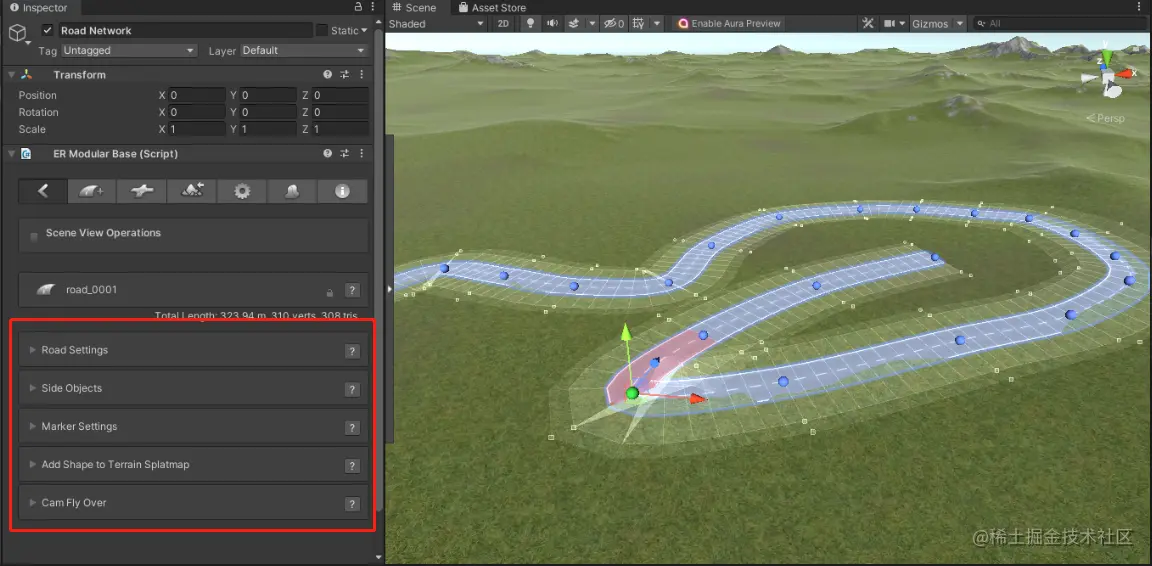 Unity插件分享——EasyRoads3D Pro本篇文章主要分享一个作者平时在开发过程中使用过的感觉还比较好的插件， - 掘金