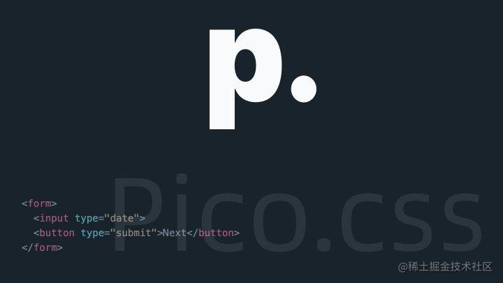 Pico Css Front End Development New Experience Simple And Elegant Pure Css Open Source Ui