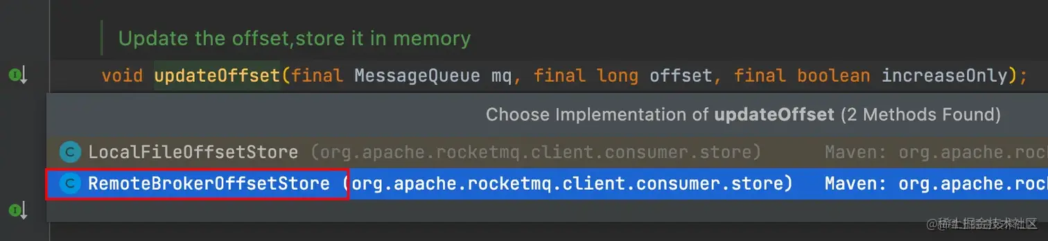 RocketMQ源码18- consumer 提交消费偏移量broker 管理offset，consumer使用offs - 掘金